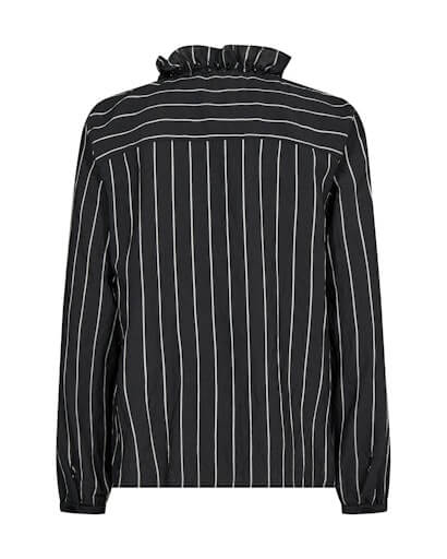 Mos Mosh Billy Stripe Blouse - Phantom - Happyhunting