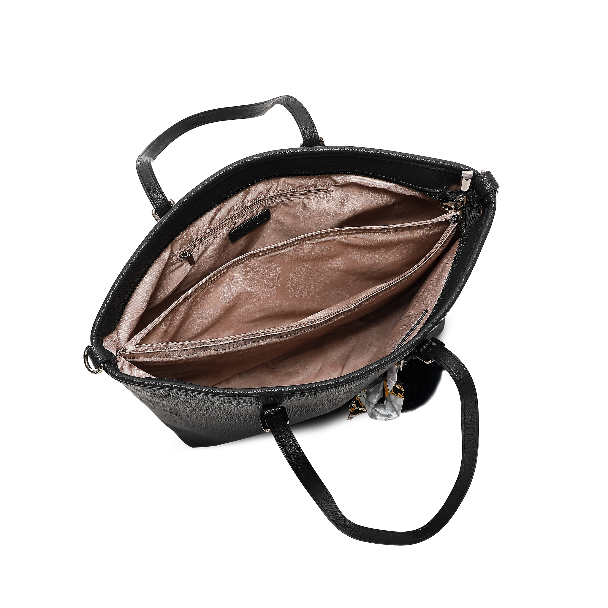 Sajaco Nordic Tote Bag Anna Puccini - Black - Happyhunting